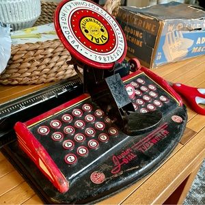 Vintage | Accents | Vintage 94s50s Marx Toys Junior Dial Typewriter ...